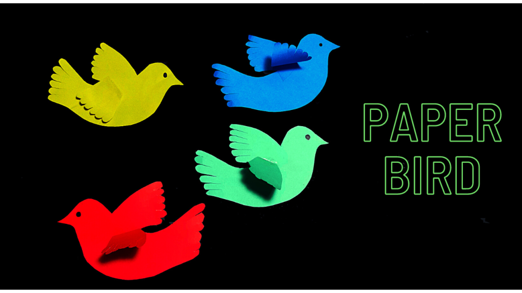 Easy Paper Bird || Easy Paper Bird Making || Easy Paper Bird Craft